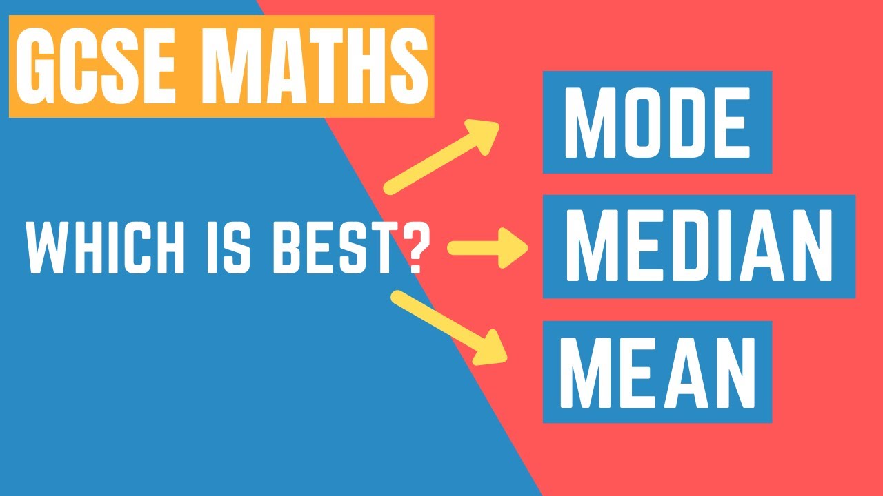 Choosing the right average - Is it Mode, Median or Mean? | GCSE Maths ...