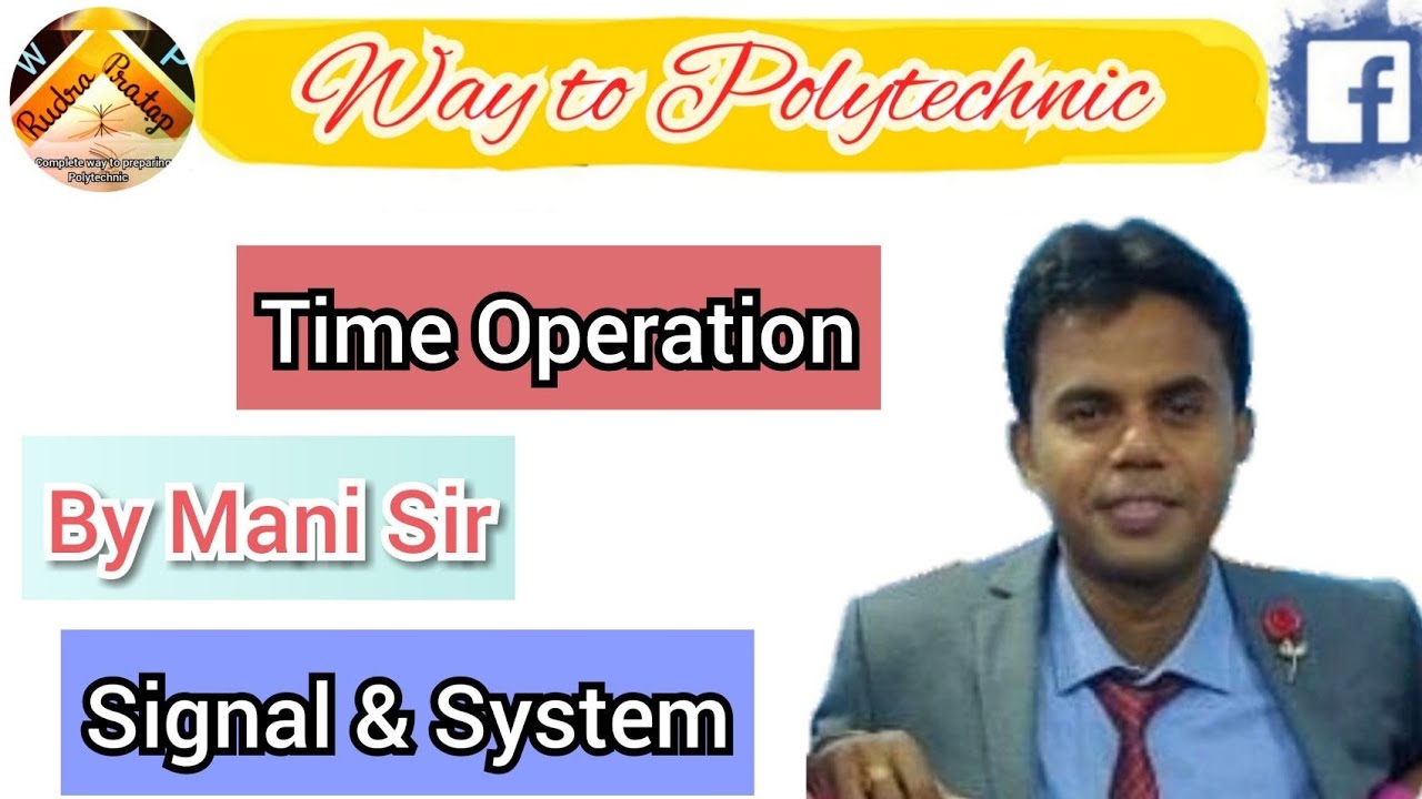 Time Operation | Signal & System | Electronics Engg. - YouTube