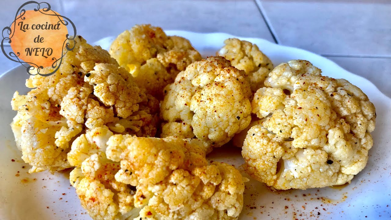 COLIFLOR HORNEADA!😊👌🏼|Un acompañamiento fácil, rápido y muy rico para ...