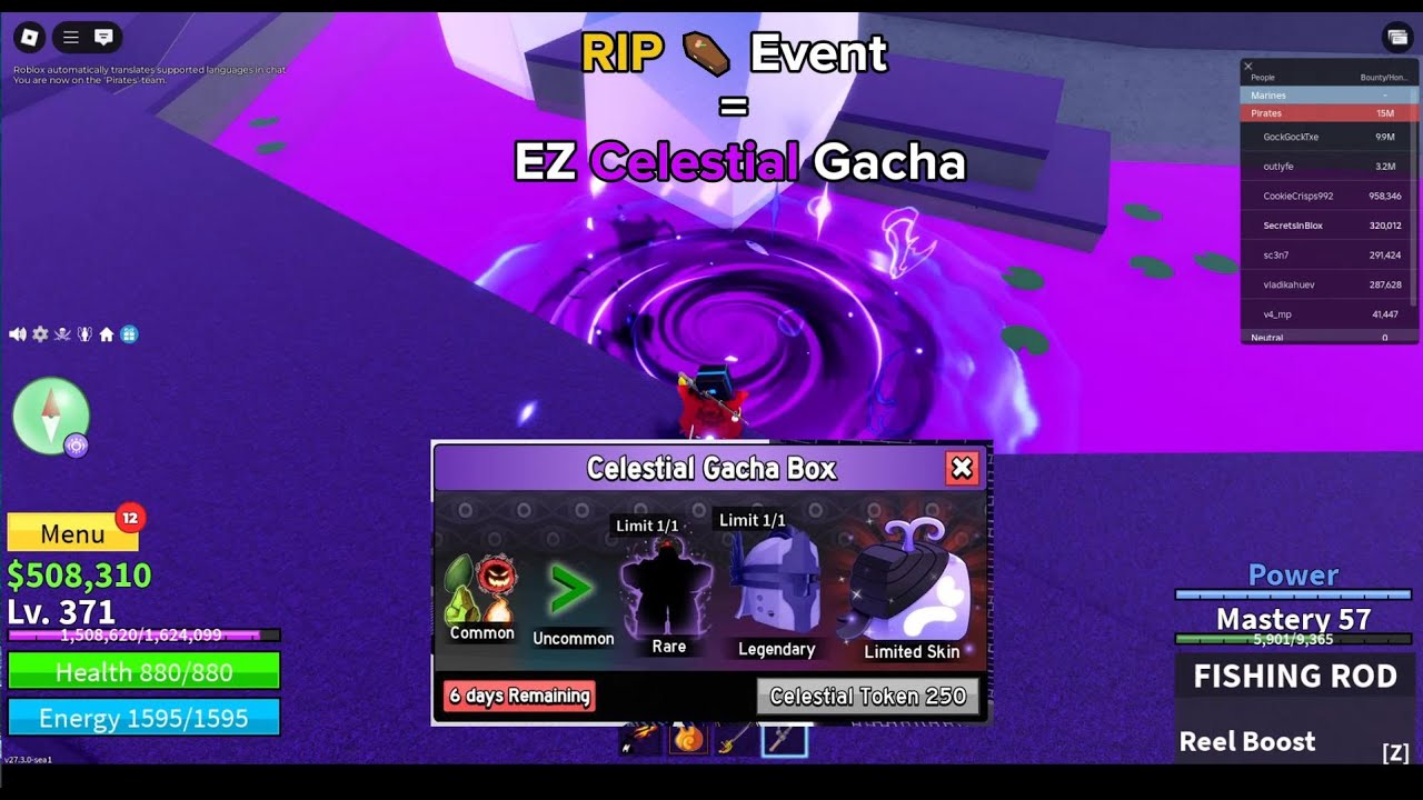 RIP EVENT GUIDE | How to get Celestial Tokens in Blox Fruits ...