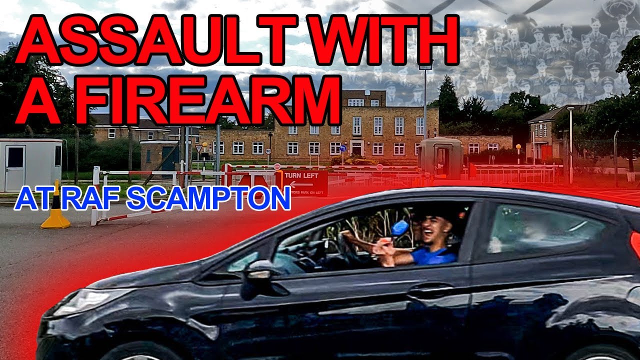 Drive by shooting @ RAF Scampton peaceful protest #enoughisenough # ...