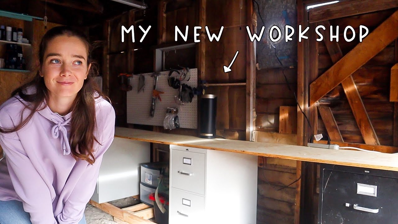 Mini Workshop Build (transforming a dumpy garage into my boat-building ...