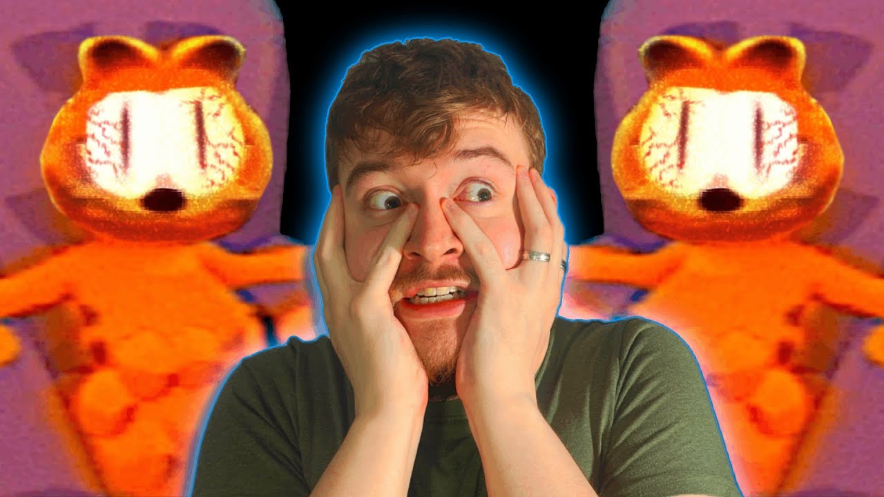 I Played A Disturbing Garfield Horror Game - YouTube