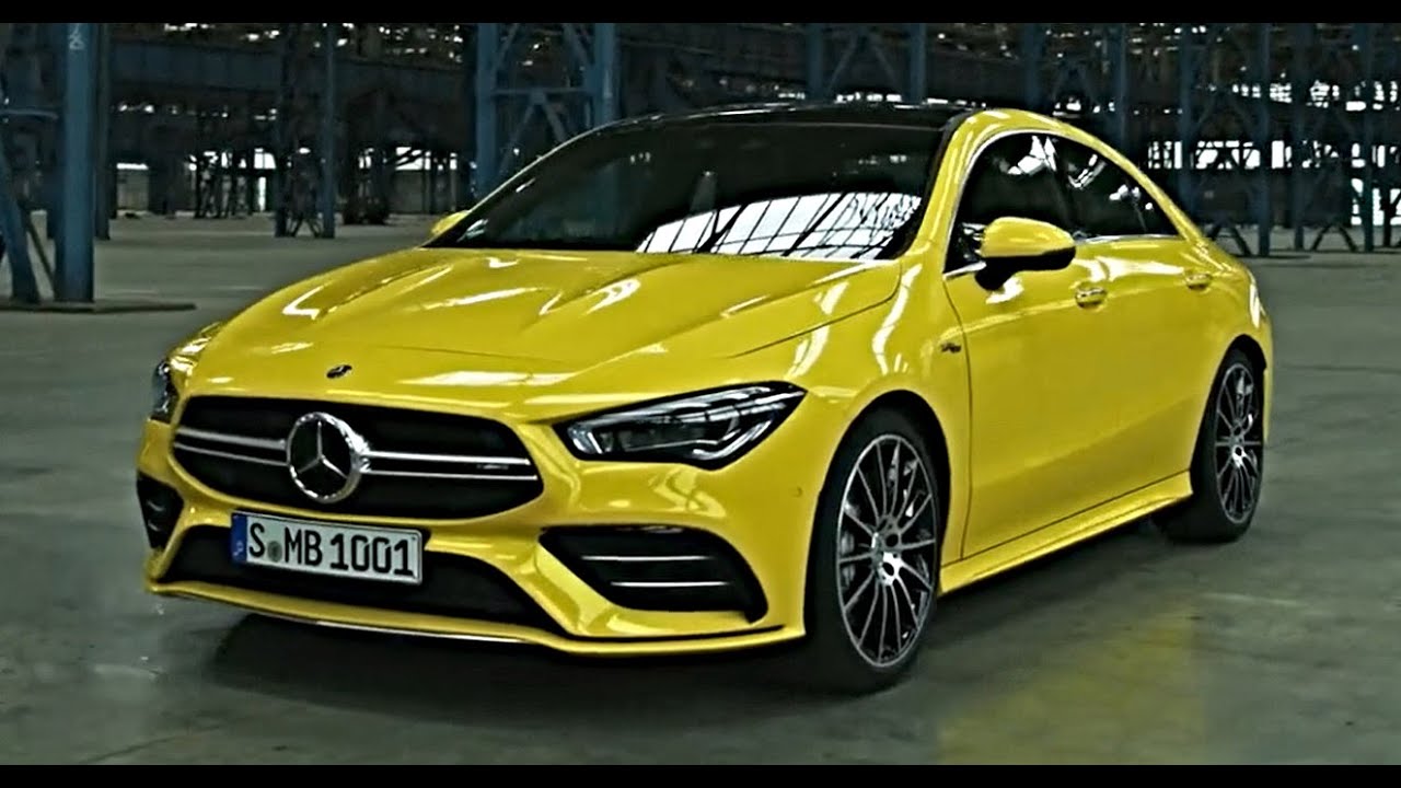 New Mercedes CLA Class 2020 CLA35 AMG Coupe Interior Exterior Drive ...