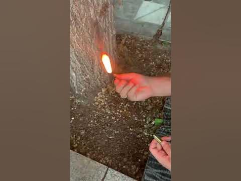 Принцип работы вечной спички - YouTube