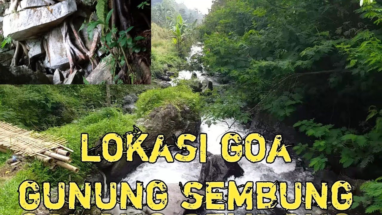 Lokasi goa gunung sembung // tidak sembarang orang bisa masuk goa ...