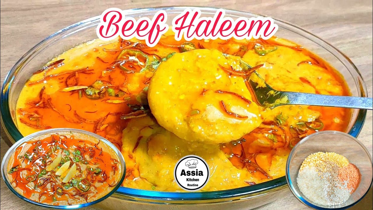 Beef Haleem Recipe | How To Make Beef Haleem | Beef Haleem Banane Ka ...