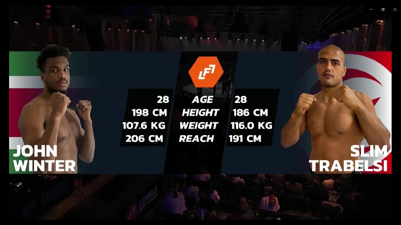 LFL 4 Full Fight: John Winter vs. Slim Trabelsi - YouTube