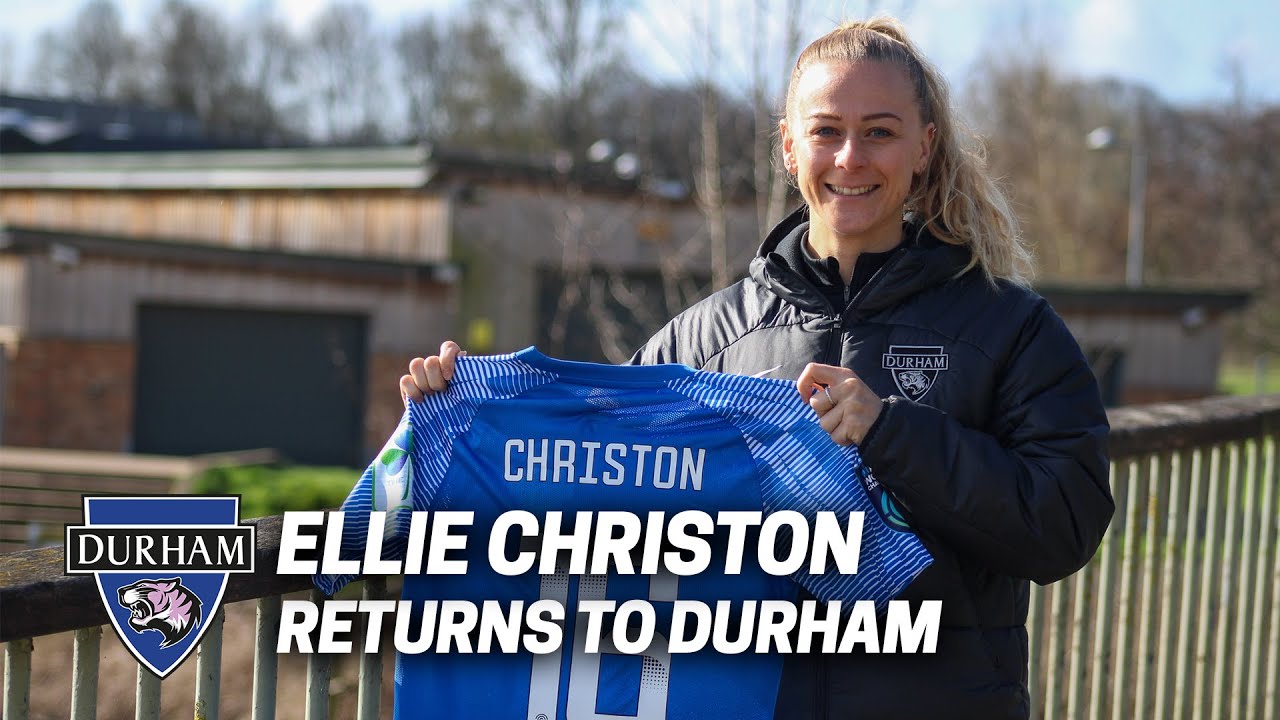 Player Interview | Ellie Christon returns to Durham Women - YouTube