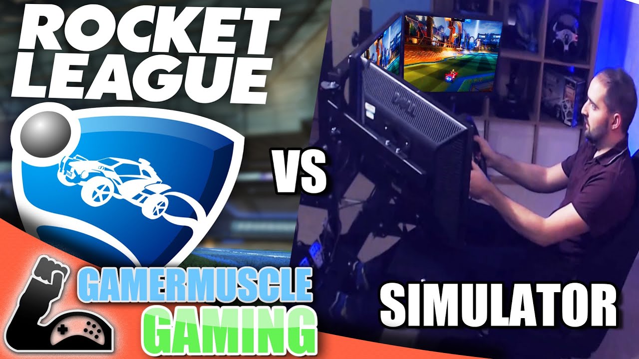 Rocket League VS Racing Simulator + triple screens ! - YouTube