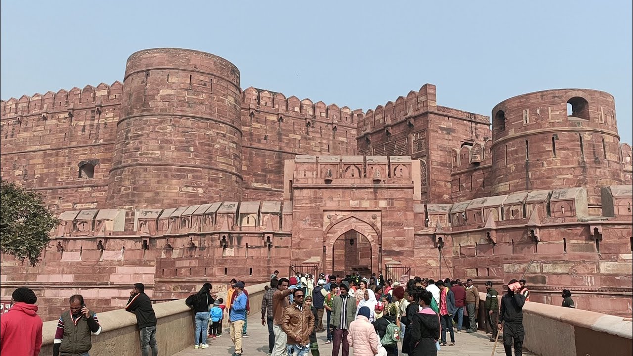 लाल किला आगरा का।Red Fort of Agra. lal kila agra ka|| - YouTube