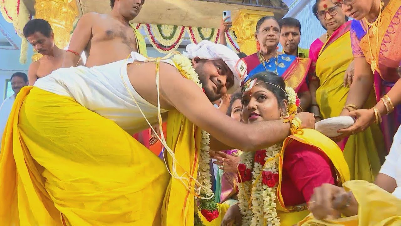 Wedding - Muni Hindhuja 💕 Charan | 21-04-2024 6.00 am | Sri Valli Mahal ...