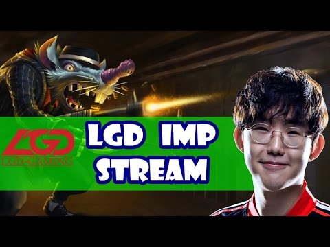 [ #4 ] LGD Imp | Twitch vs Sivir | Bot lane | S6 live stream - YouTube