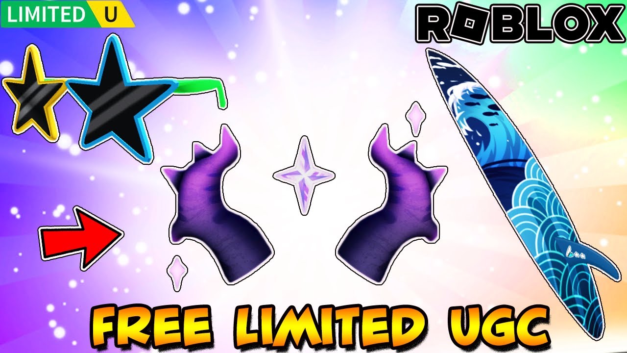 FREE UGC LIMITED TODAY ON ROBLOX - Cosmic Empress Horns, Star Shades ...