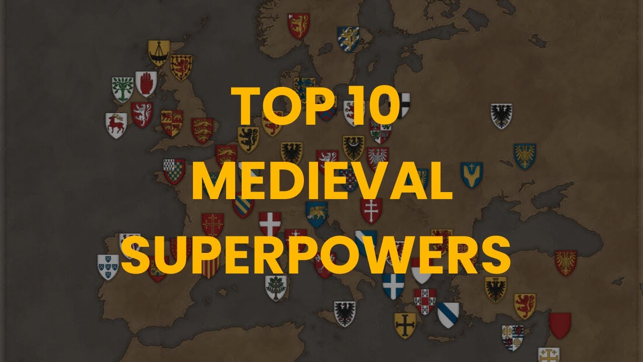 The 10 Most Powerful Countries of the Middle Ages! - YouTube