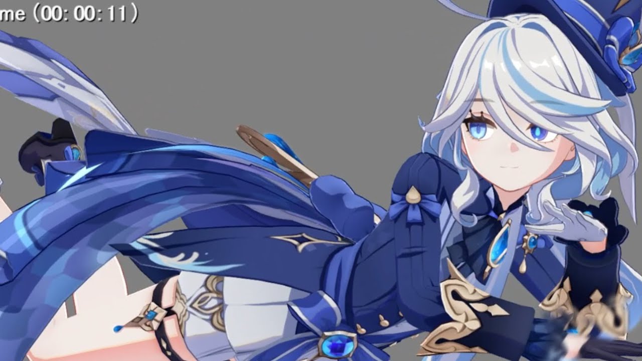 Furina Mmd Dance Test | Genshin Impact MMD - YouTube