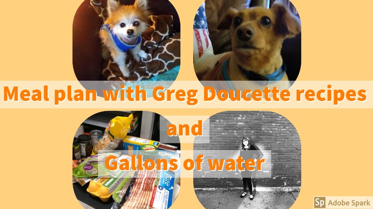 Sunday chatting, Greg Doucette meals, gallons of water - YouTube