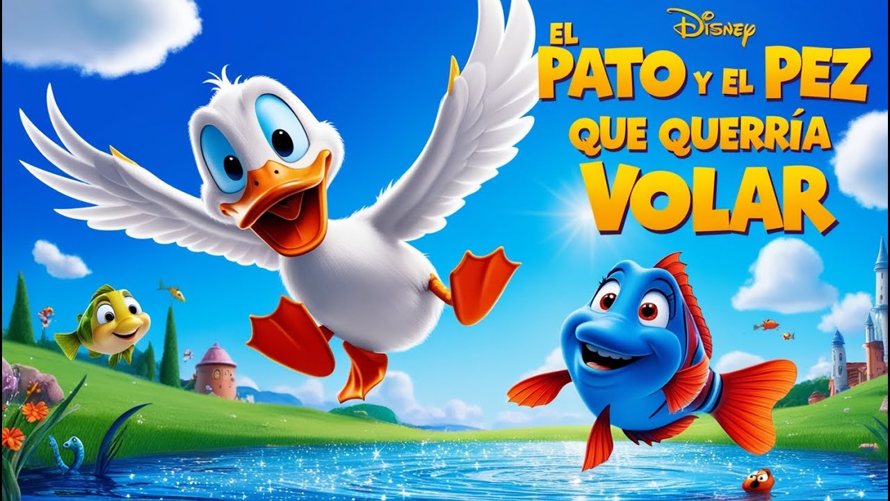 El Pato y el Pez que Quería Volar 🐟 | Enseñanza para los Niños - YouTube
