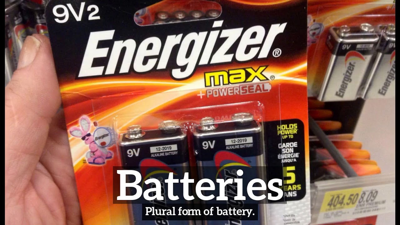 What are Batteries? | How Do Batteries Look? | How to Say Batteries in ...
