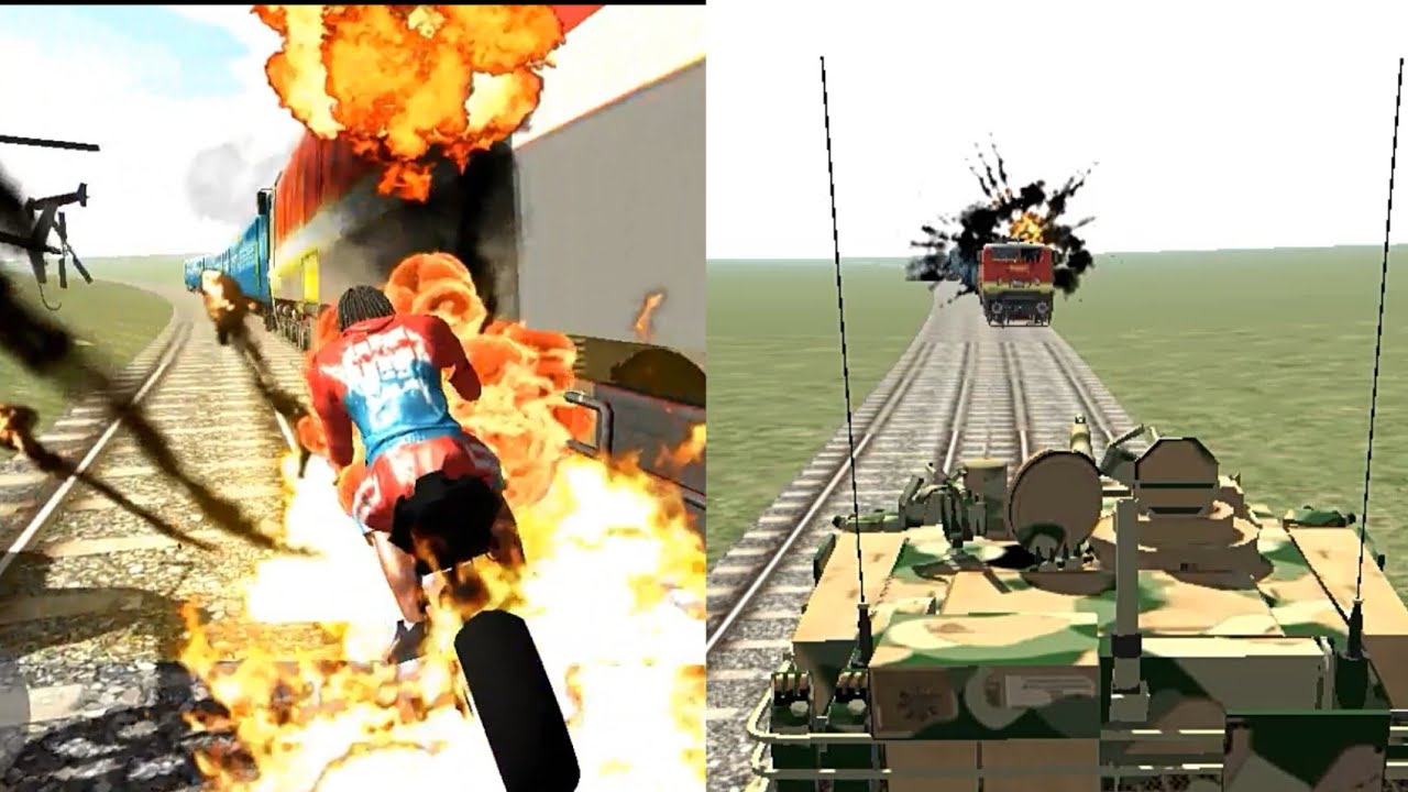 train attack/accident short video #train #attack #fire #gaming #games # ...