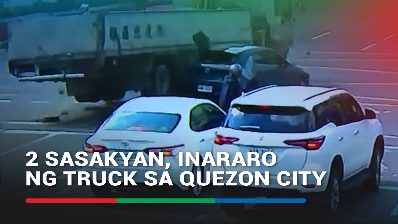2 sasakyan, inararo ng truck sa QC | Patrol ng Pilipino - YouTube