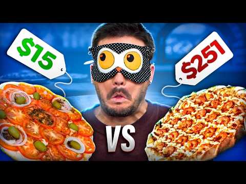 PIZZAS CARAS vs. BARATAS - CONSIGO ACERTAR?