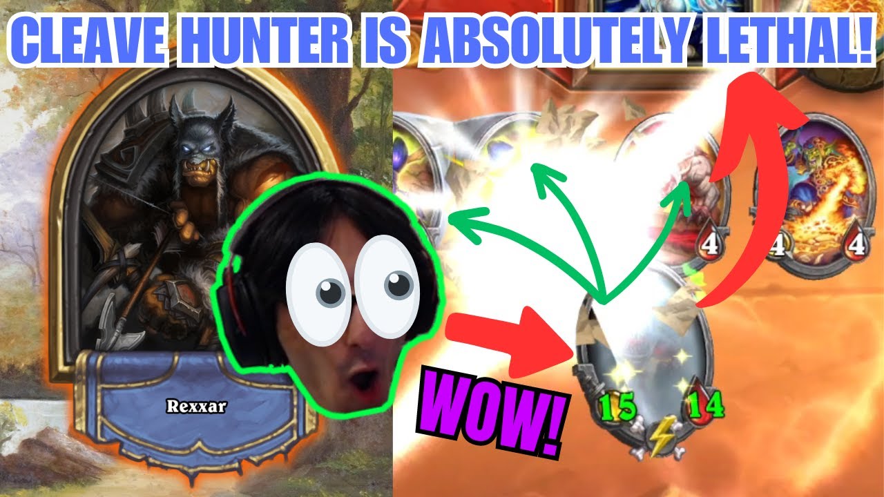 Cleave Hunter Is Absolutely Lethal! Is Hunter Back On The Map?! - YouTube