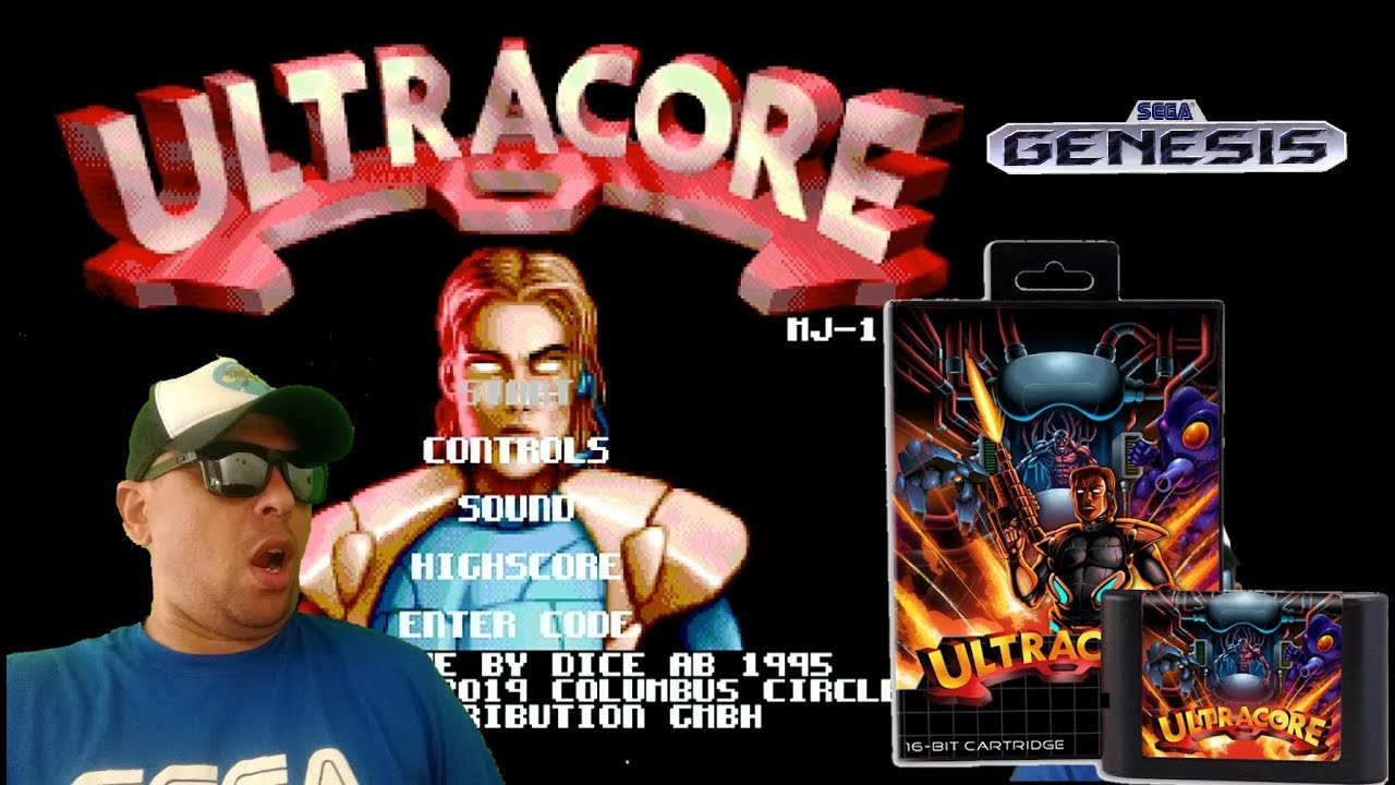 ULTRACORE - Jogando no Mega Drive Real em RGB - YouTube