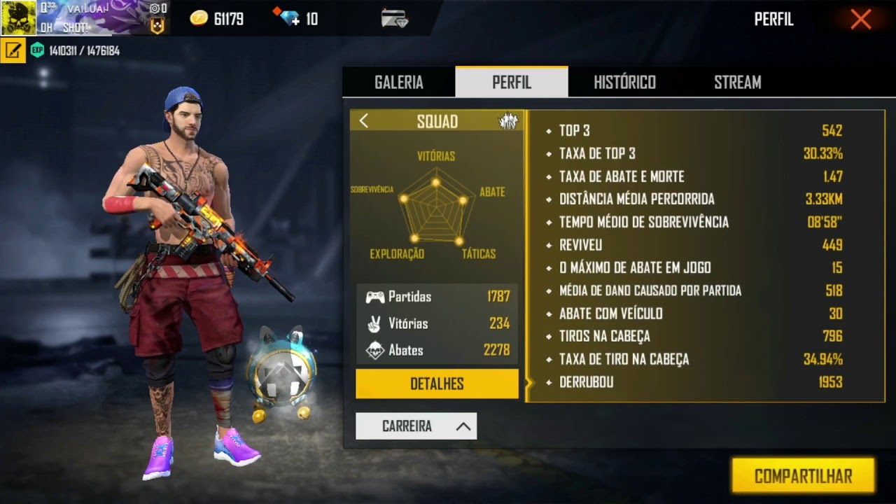 Vendo conta ff wpp descrição - YouTube