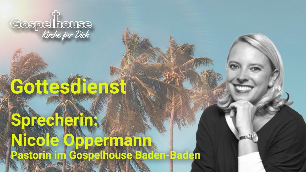Glaube für eine Zeit wie diese! | Nicole Oppermann | 14.08.2022 - YouTube