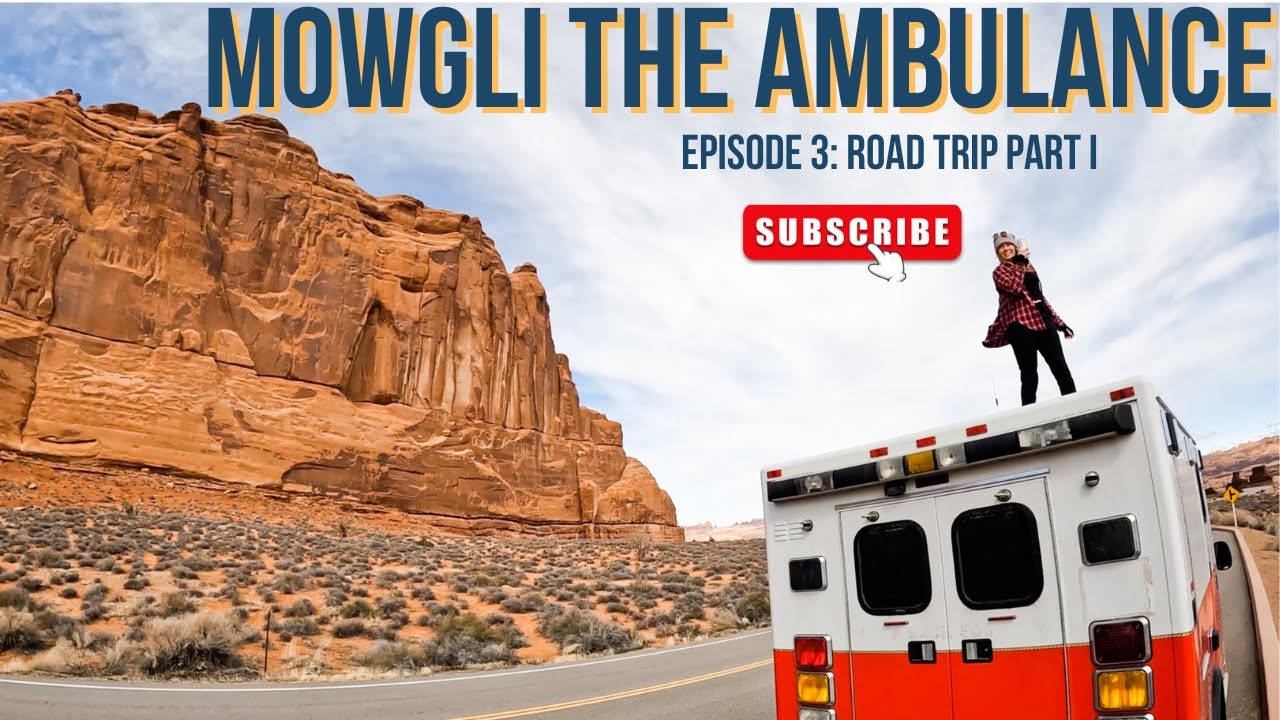 Vanlife in an Ambulance Conversion | Arches National Park Moab, Utah ...