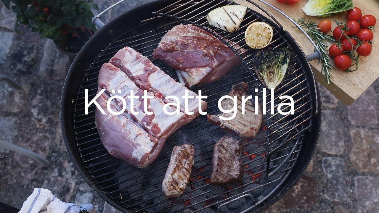 Kött att grilla - YouTube