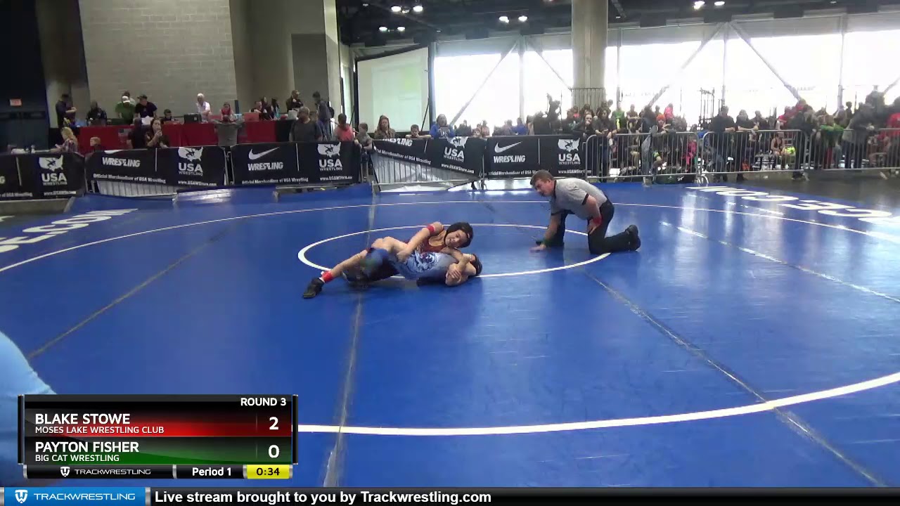 TB INTERMEDIATE 78-84 Payton Fisher Big Cat Wrestling Vs Blake Stowe ...