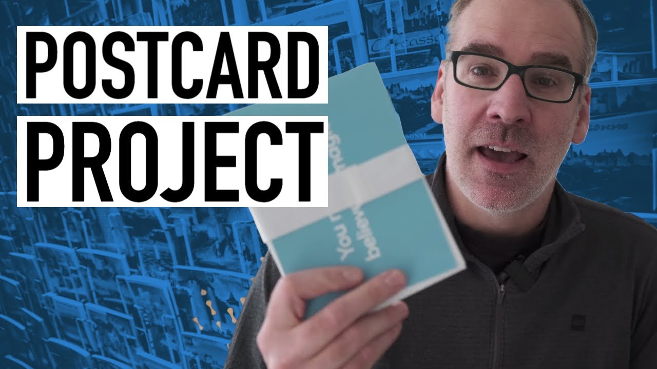 I Printed Postcards of My Favourite Photo | Postcard Project #1 - YouTube