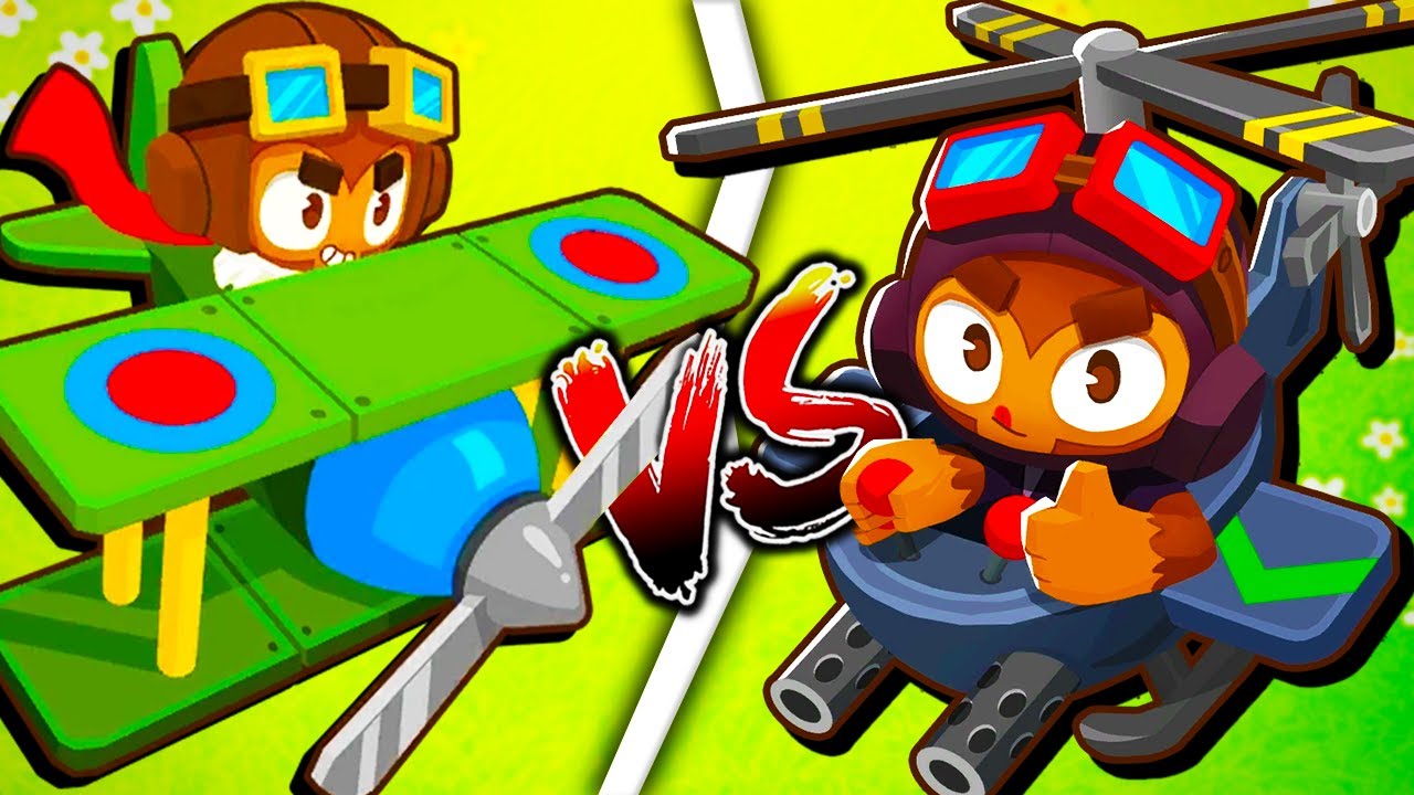 Monkey Ace vs Heli Pilot in BTD 6! (Round 120+) - YouTube