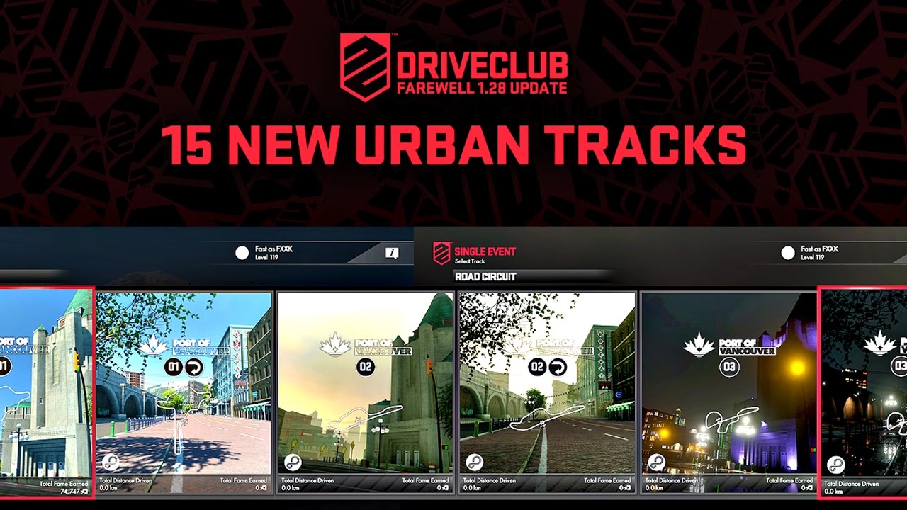 #DRIVECLUB! NEW TRACKS DELIVERED finally *late upload* - YouTube