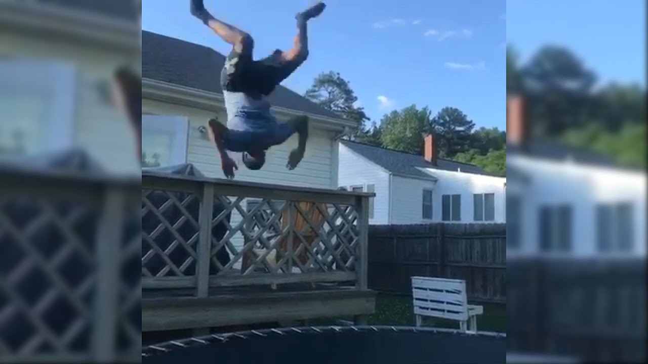 Backflip Fail - YouTube