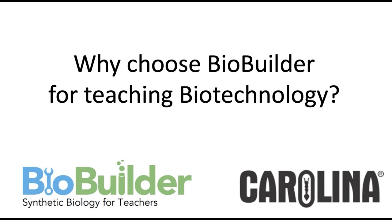 Find the one that's right for you: BioBuilder Kits from Carolina ...