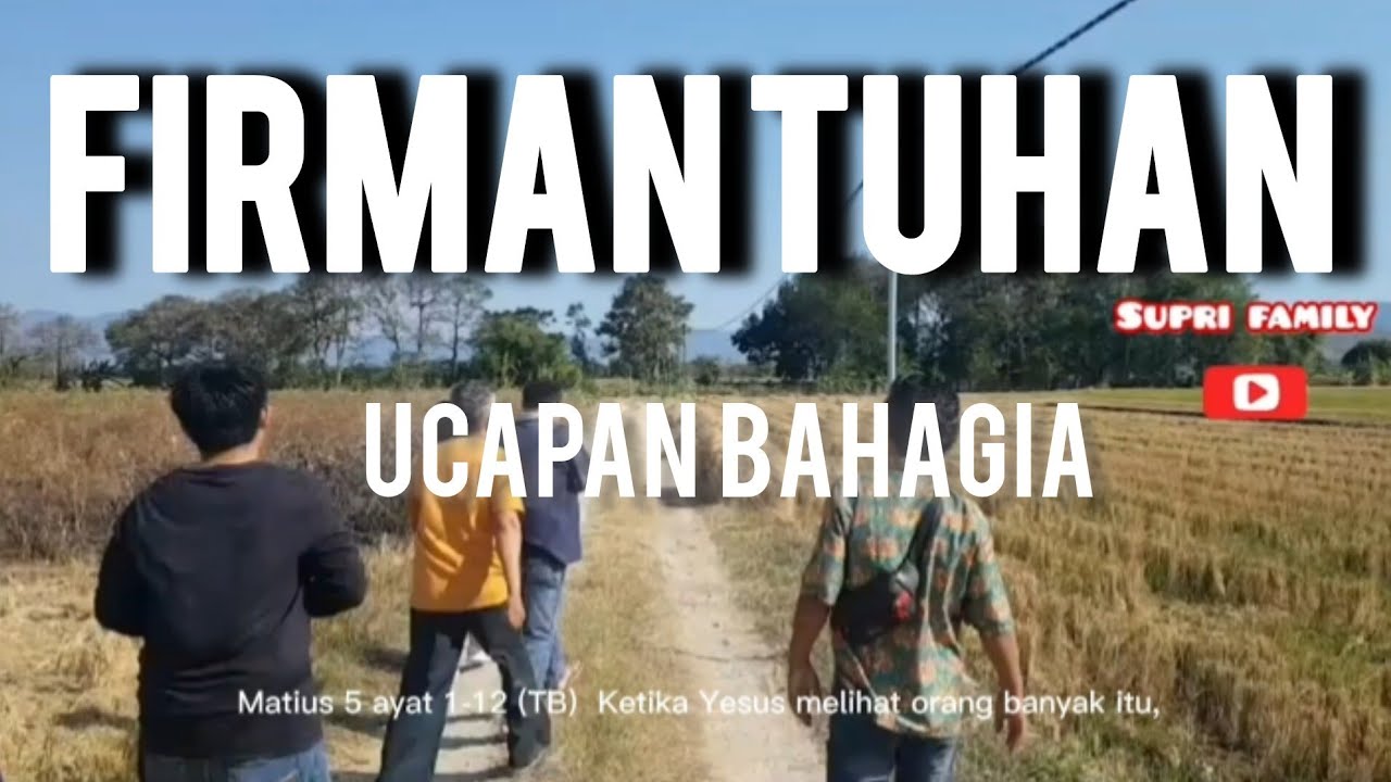 Dengarkan Audio Firman Tuhan tentang ucapan bahagia untuk memperbaharui pikiran-ayat-ayat ...