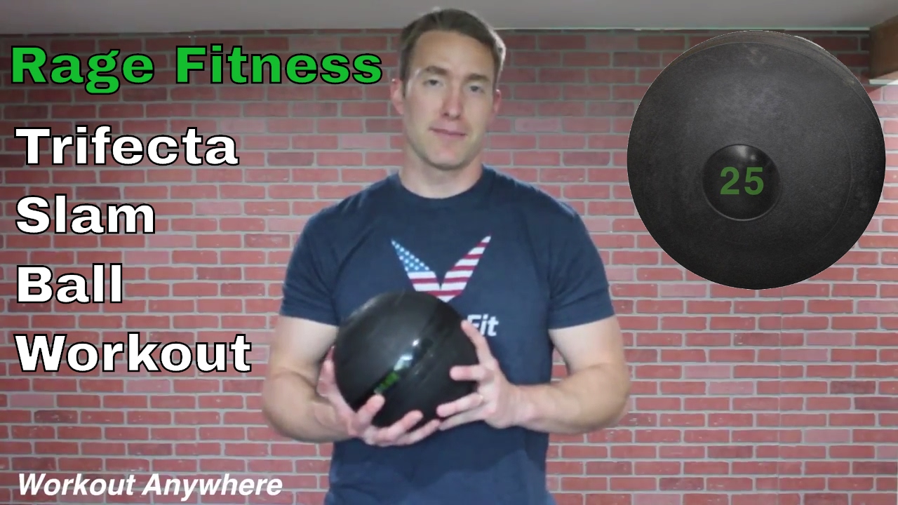 Rage Fitness Trifecta Ball Slam Workout - YouTube