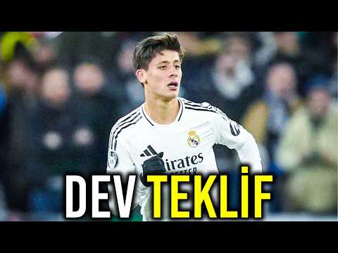 150 MİLYON REDDEDİLDİ! Real Madrid Arda’yı Bırakmıyor!