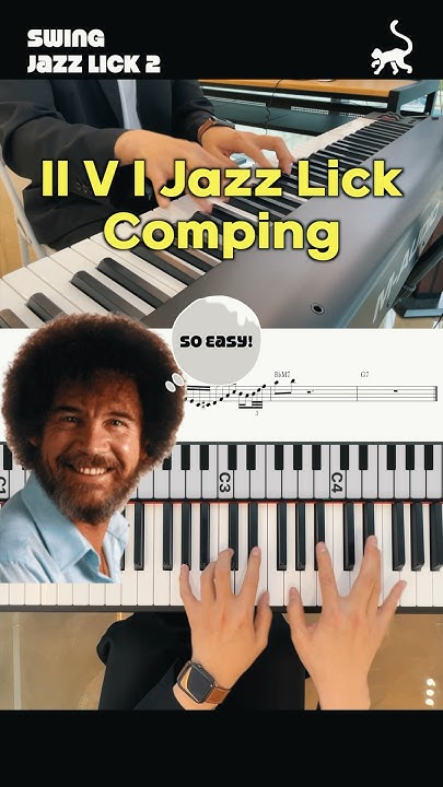 재즈피아노 참쉽죠잉😝 So Easy 16beat Jazz Piano Lick 2 In 2 5 1 Chord
