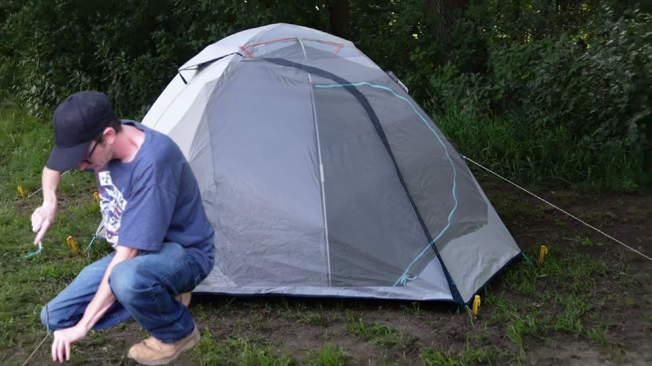 Camp ground set up | One of my favorite tents - YouTube