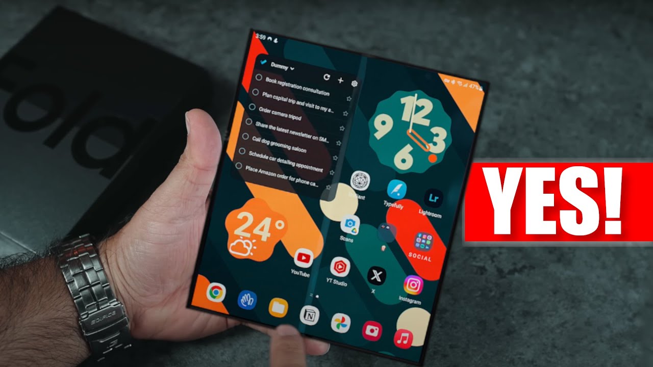 Samsung Galaxy Z Fold 6 ULTRA - FINALLY, WIDER AND BIGGER DISPLAY ...