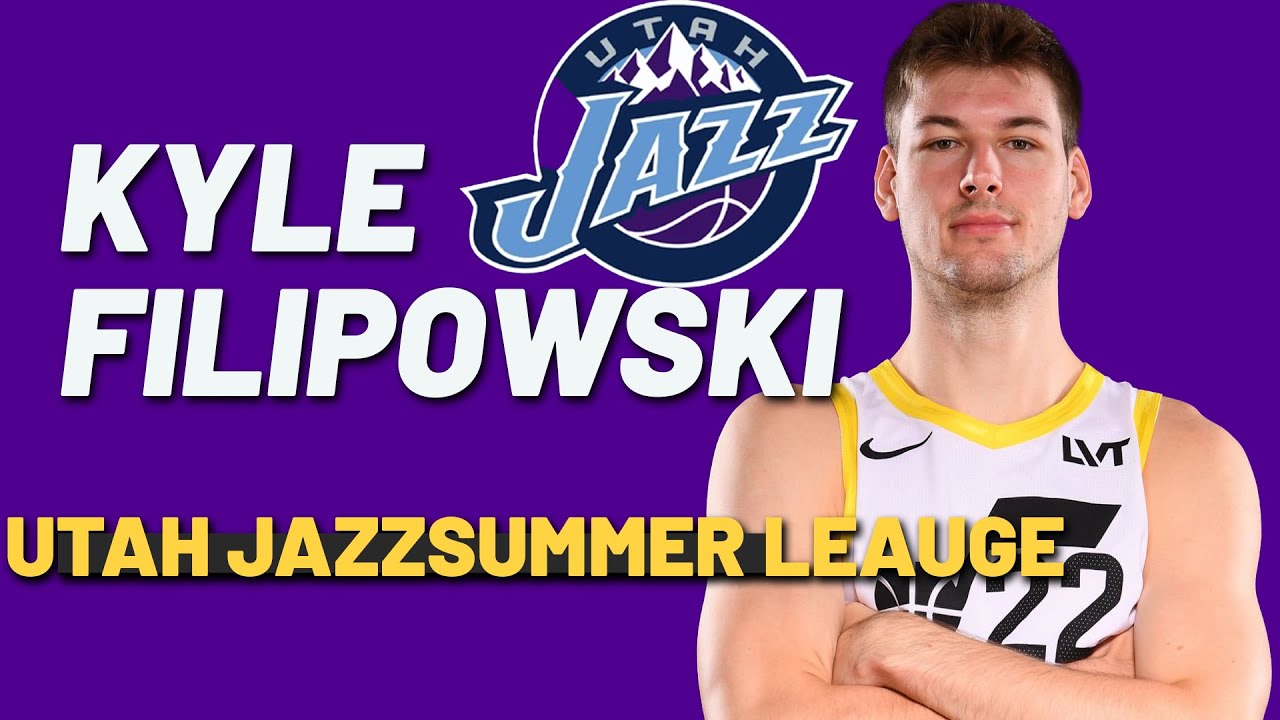 Kyle Filipowski Utah Jazz NBA Summer League 2k25 Highlights | 👀 Draft ...
