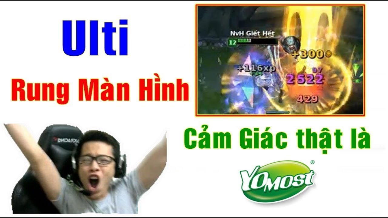 Garen Ulti Rung Màn Hình là Có Thằng Đếm Số | Trâu Best Udyr - YouTube