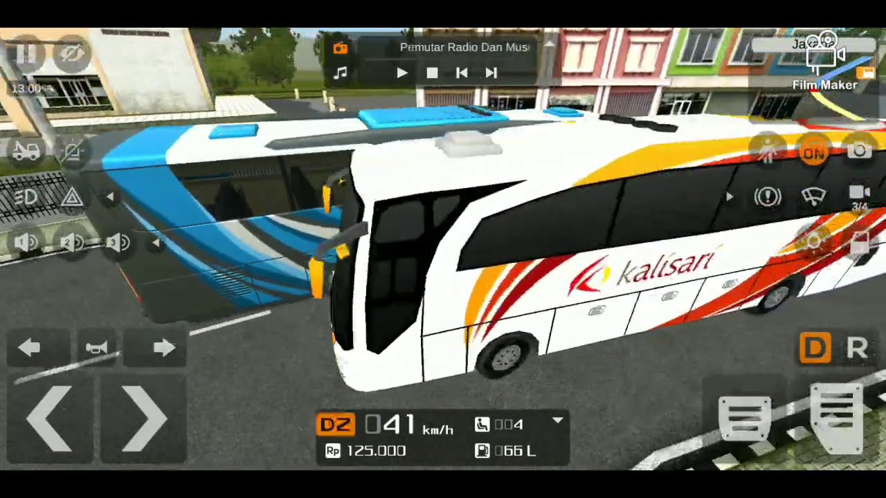 Permainan simulator bus indonesia | game | - YouTube
