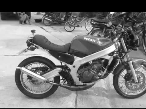 Suzuki rg gamma 150 cc modified - YouTube