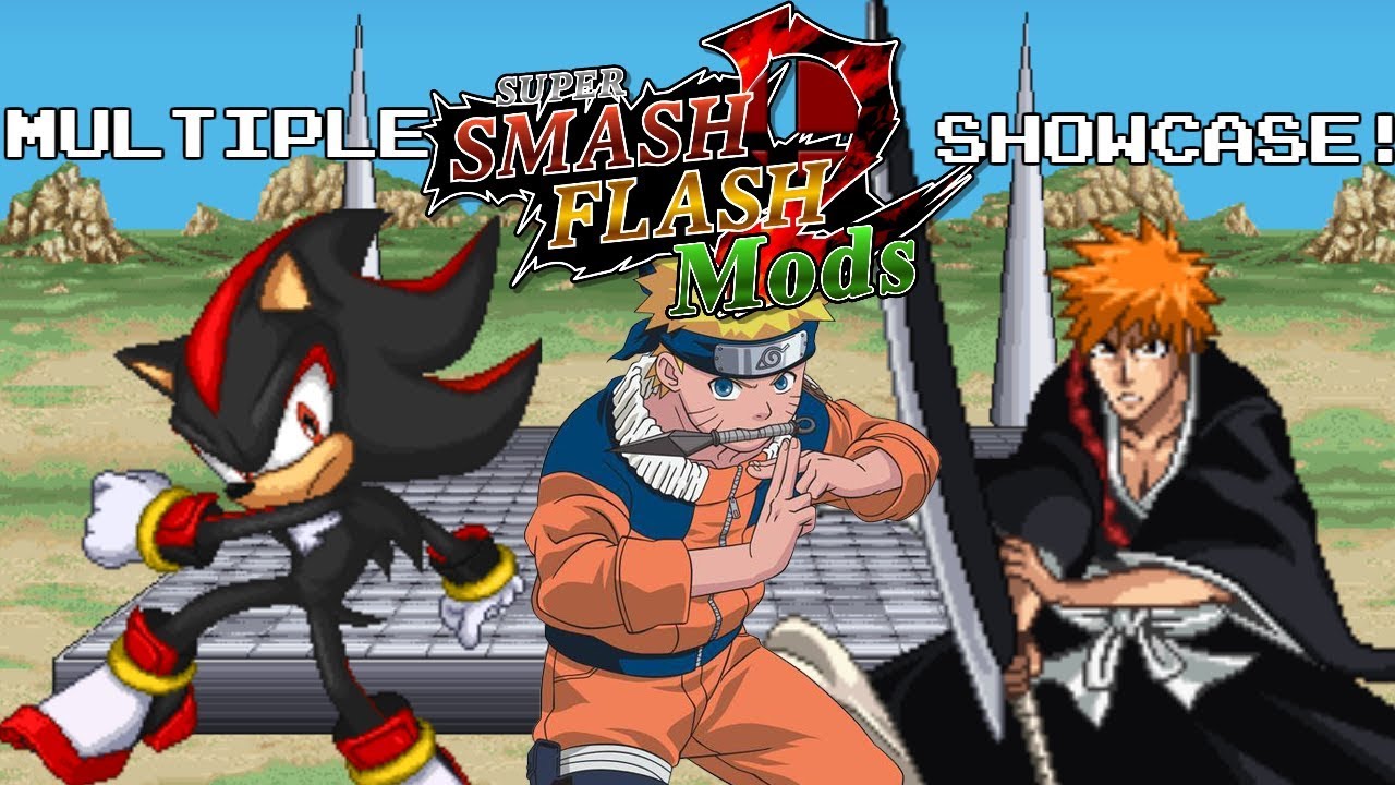 SSF2 Mods Showcase: XP Shadow, Kid Naruto and Revamped Ichigo!! - YouTube