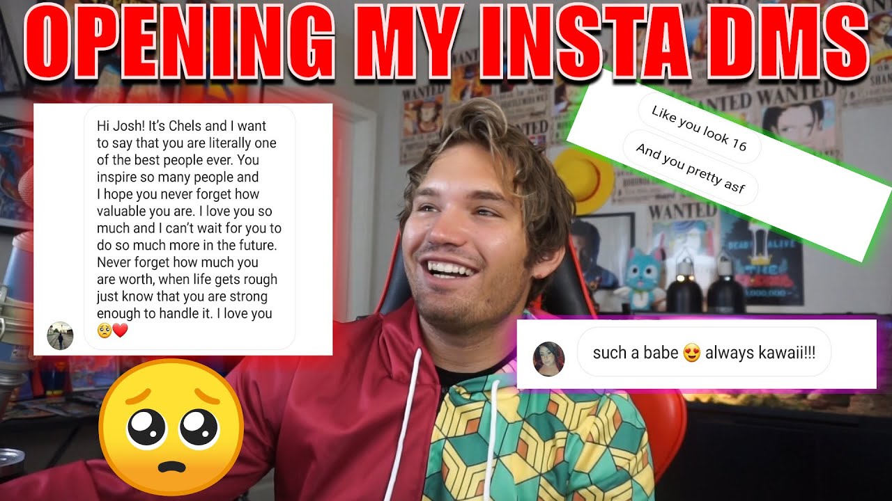 Finally Opening my Instagram DMS! Pt.1 - YouTube